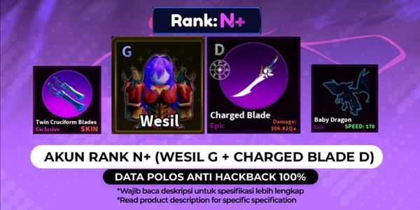 Buy account AKUN MAX RANK + SHADOW RANK G + HIGH DPS WEAPON Arise ...