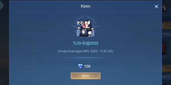 Buy Gift Item (7 Days) Emote TLID ID 2025 s to: "Hug" Mobile Legends ...