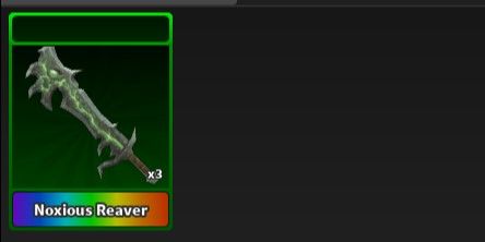 Buy Weapon Noxious Reaver Survive The Killer 3464048 | itemku