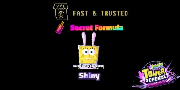 Buy Item Easter Bunny SpongeBob (Shiny Secret Formula) - SpongeBob ...