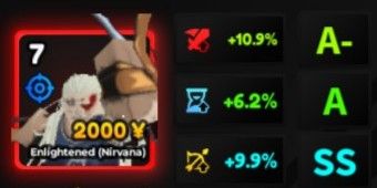 Buy Unit Shiny Enlightened (Nirvana) Evo Good Stats | Unit Secret ...