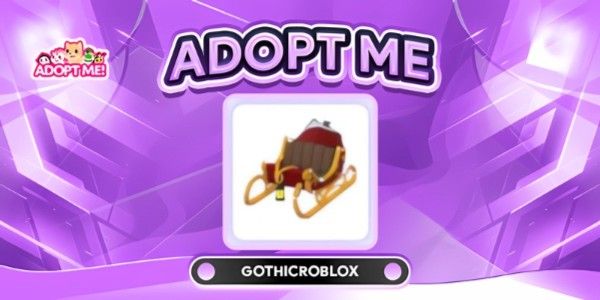 Buy Item Festive Deliveries Sleigh | gothicRBL Adopt Me Trading Hub ...