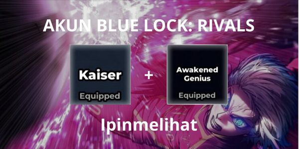 Buy Account Kaiser (Style) + Awakened Genius (Flow) Blue Lock Rivals ...