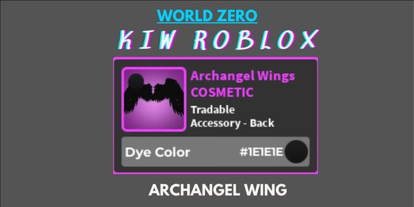 Buy Item ARCHANGEL WING World Zero 3407938 | itemku