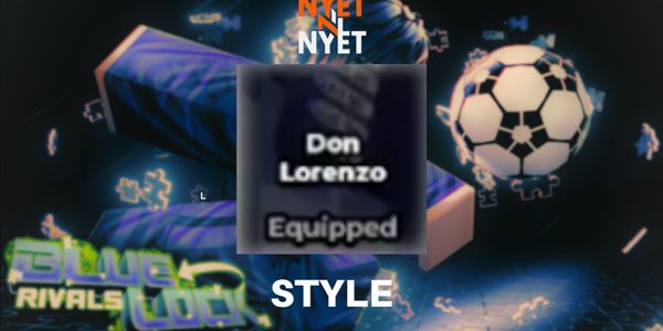 Buy Account DON LORENZO STYLE | BLUE LOCK RIVALS (NO VERIF) Blue Lock ...