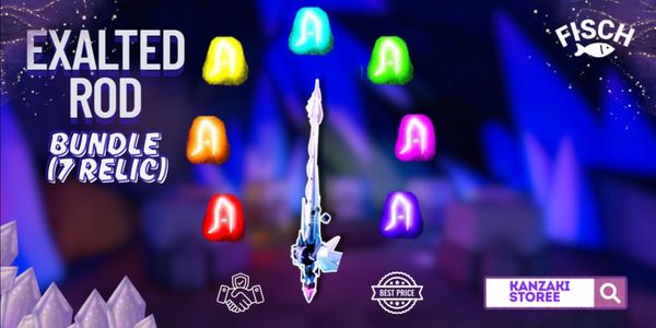 Beli Item Exalted Rod Bundle Relic (7 Relic Mutation) Fisch Terlengkap ...