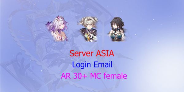 Buy Account Akun Castorice Firefly Ruanmei [ASIA] Honkai: Star Rail ...