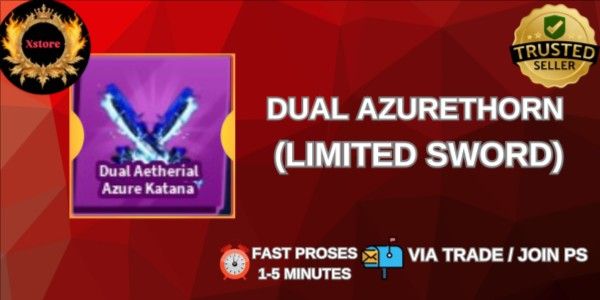 Beli Limited Swords Dual Aetherial Azure Katana Blade Ball Termurah Mei ...