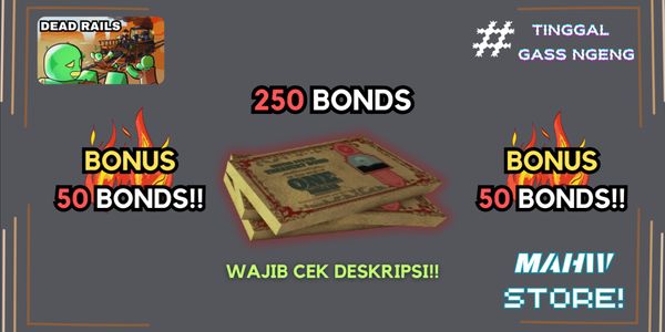 Buy Boosting Service Joki 250 Bonds (Dead Rails) Dead Rails 3442011 ...