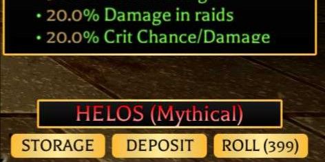 Buy Item Helos Mythical Family [AOTR] Attack on Titan Revolution ...