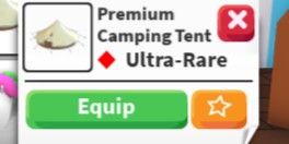 Buy Item Premium Camping Tent Adopt Me Trading Hub 3525586 | itemku