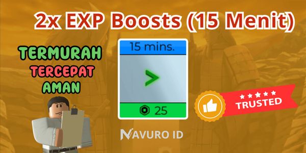 Buy Gamepass 2x EXP Boosts (15 Menit) Blox Fruits 3526128 | itemku