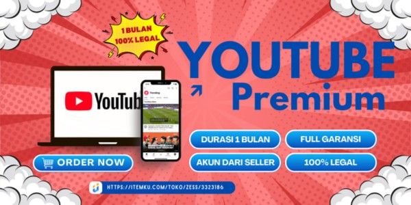 Buy Upgrade Premium 1 Bulan Premium YouTube Premium 3022703 | itemku