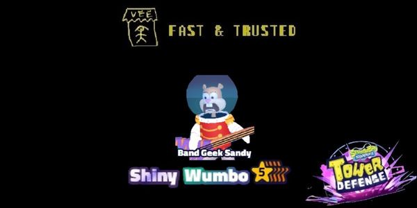 Buy Item Band Geek Sandy (Shiny Wumbo 5 Star) - SpongeBob Tower Defense ...