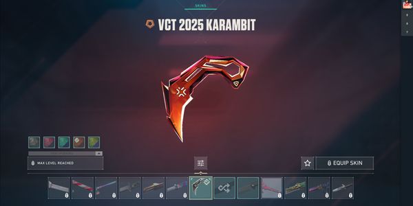 Buy Account Valorant Limited Karambit Skin VCT 2024 Valorant 3548538 ...