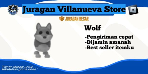Buy Pet Wolf Adopt Me Trading Hub 3547776 | itemku