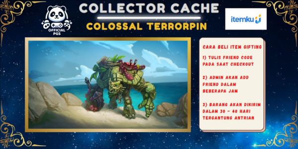 Beli Item Gift Colossal Terrorpin (Tiny Set) Collector Cache 2024 ...