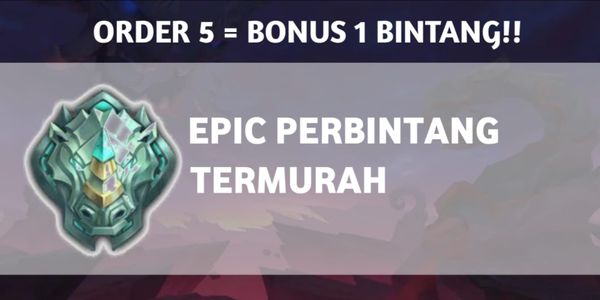 Buy Boosting Service Epic Per Bintang Mobile Legends 3576748 | itemku