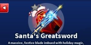 Buy Limited Swords Santa's Greatsword Blade Ball cheapest June 2026 ...