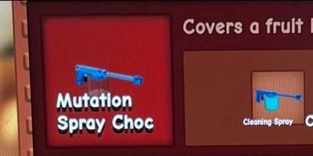 Buy Item GROW A GARDEN - MUTATION SPRAY CHOC (VIA SPRAY) Grow A Garden ...