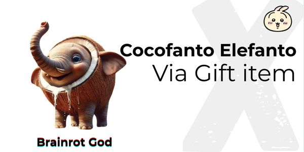 Buy Item "Cocofanto Elefanto (Brainrot God) - Steal A Brainrot" Steal A ...