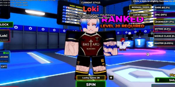 Buy Account Loki Style Blue Lock Rival Blue Lock Rivals 3591627 | itemku