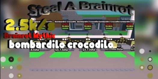 Buy Item Bombardier Crocodile [Mythic] Steal A Brainrot Steal A ...