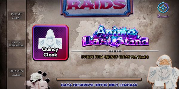 Buy Item Quincy Cloak Anime Last Stand 3593934 | itemku