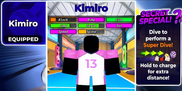 Beli Akun Kimiro (0.01%) | Volleyball Legends | Safe Account Volleyball ...