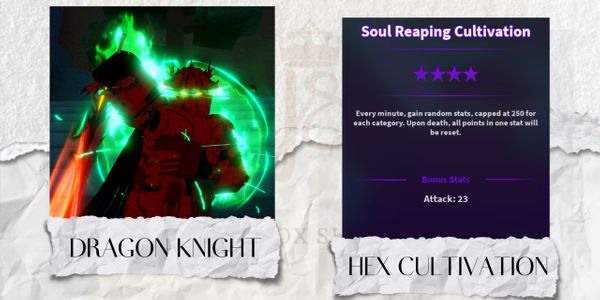 Buy Traits Hex Cultivation Dragon Knight | Legendary Trait - A Universal Time (AUT) A Universal ...