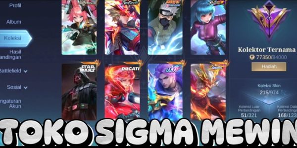 Buy Account GG account with many collab skins Mobile Legends 3601711 ...
