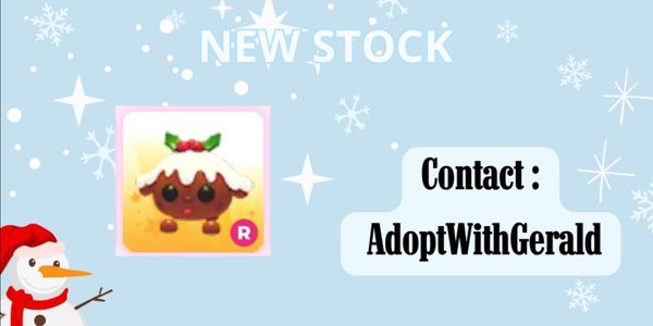 Buy Pet Christmas Pudding Pup R - Adopt Me Adopt Me Trading Hub 3608001 ...