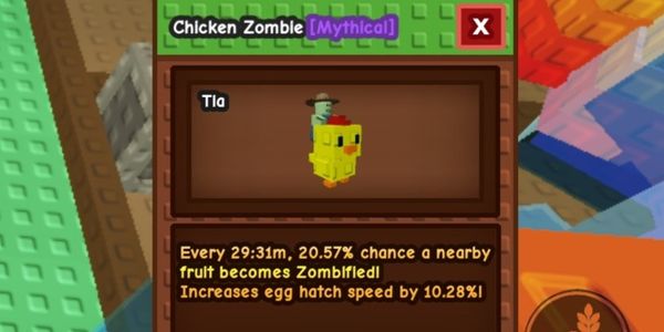 Buy Pets Chicken Zombie - Grow A Garden Grow A Garden 3615161 | itemku