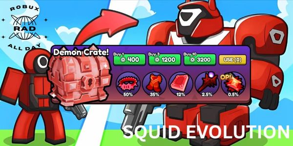 Buy Item 1x Demon Crate - Squid Evolution Roblox 3619916 | itemku