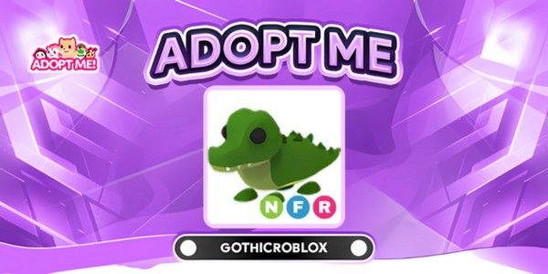 Buy Pet Crocodile NFR | gothicRBL Adopt Me Trading Hub 3562783 | itemku