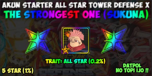 Buy Account Akun Starter ALL STAR The Strongest One (Sukuna) | All Star ...