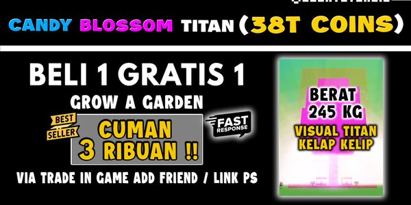 Buy Item Candy Blossom 5T Shackle/Coin (MANY MUTATIONS) Grow A Garden ...