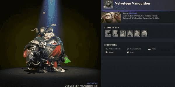 Beli Item Gift Velveteen Vanquisher (Pudge Set) Collector Cache 2024 ...