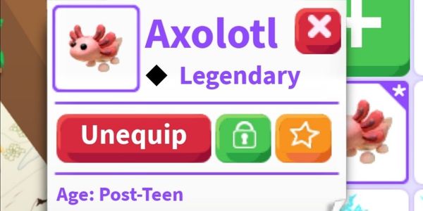 Buy Pet Axolotl Adopt Me Trading Hub 3677126 | itemku