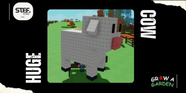Buy Pets Huge Cow | Huge Titan Pet Grow A Garden 3550424 | itemku