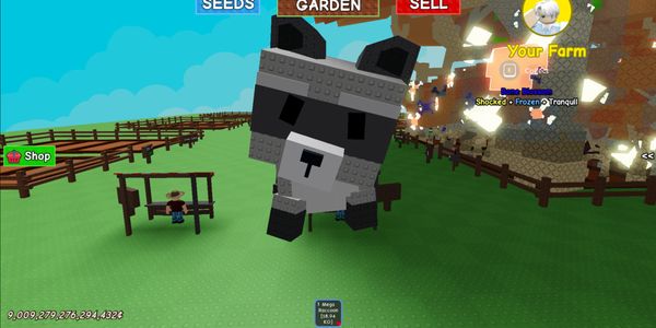 Buy Pets MEGA RACCOON | VISUAL TITAN / HUGE Grow A Garden 3656341 | itemku