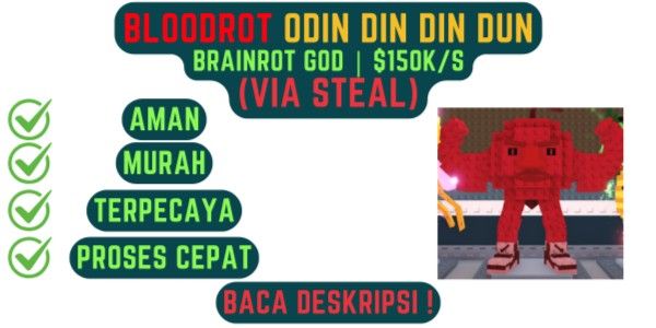 Buy Item Bloodrot Odin Din Din Dun (Brainrot God) | Steal A Brainrot Steal A Brainrot 3636202 ...