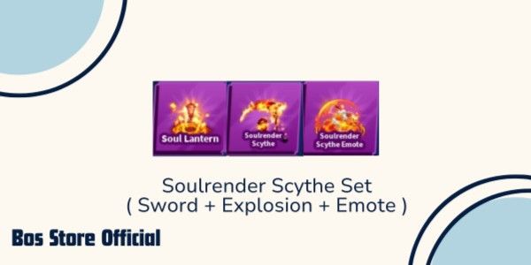 Buy Limited Swords Soulrender Scythe set Blade Ball 3637115 | itemku