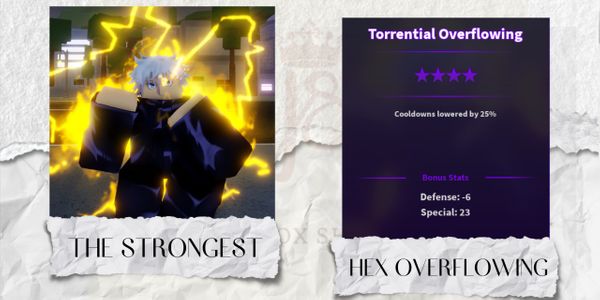 Buy Traits Hex Overflowing The Strongest / Gojo | Legendary Trait - A ...