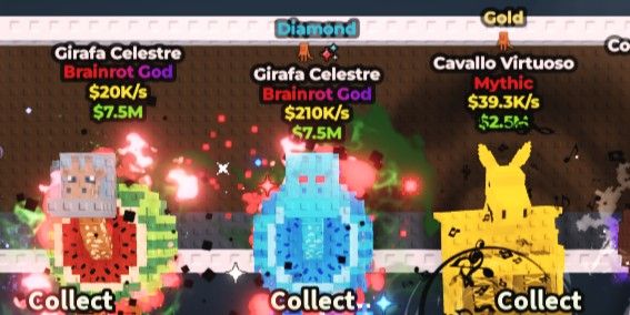 Buy Item Diamond Giraffe Celestre (Brainrot God) 210K/SEC - Steal A ...