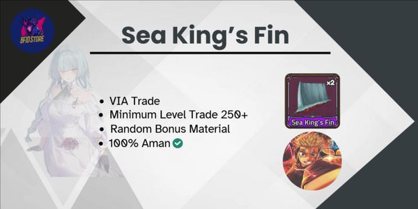 Buy Material Sea King's Fin King Legacy cheapest May 2026 | itemku