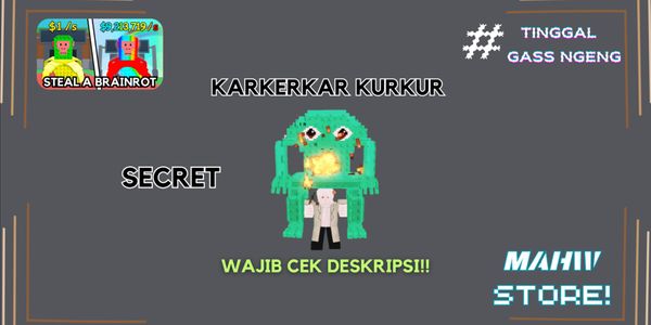 Buy Item Karkerkar Kurkur Steal A Brainrot 3729567 | itemku
