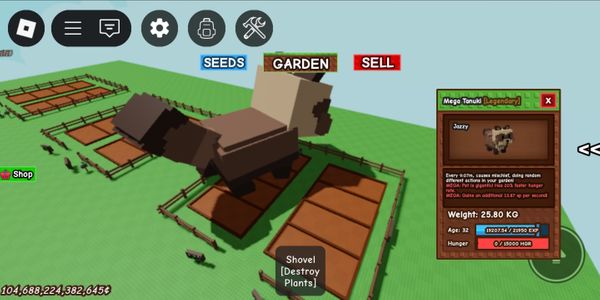 Buy Pets Mega Titan Tanuki - Grow A Garden Grow A Garden 3735040 | itemku