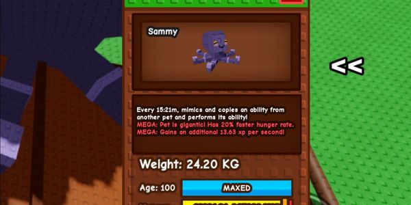 Buy Pets Mega Mimic octopus (level 100) Grow A Garden 3695886 | itemku