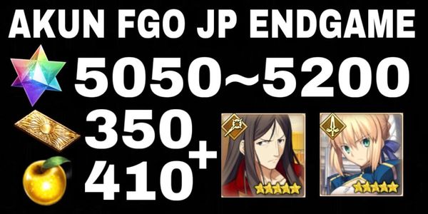 Buy Account FGO ACCOUNT JP ENDGAME QUARTZ ACCOUNT + FREE SSR Fate Grand Order 2447750 | itemku